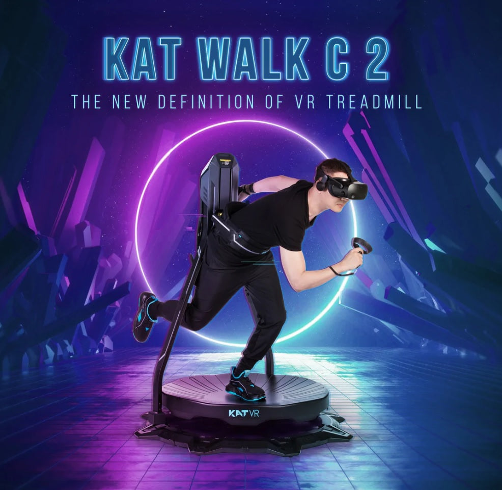 代購｜KAT Walk C2+ 跑步機｜鞋子｜SteamVR｜相容於 Quest 3/3S/2/Index – DUCKBROS VR