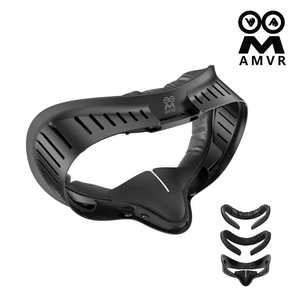 AMVR PU皮革面罩｜相容於 Quest 3S - DUCKBROS VR
