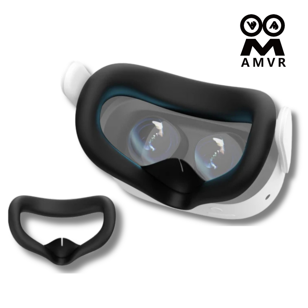 AMVR 矽膠面罩｜相容於 Quest 3S - DUCKBROS VR